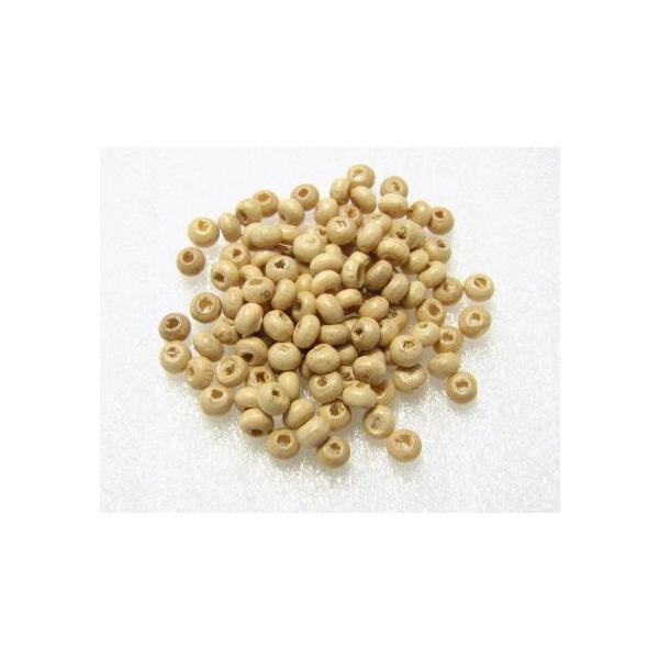 ウッドビーズ 2x3mm  5色あり 約200個 31-(B)
