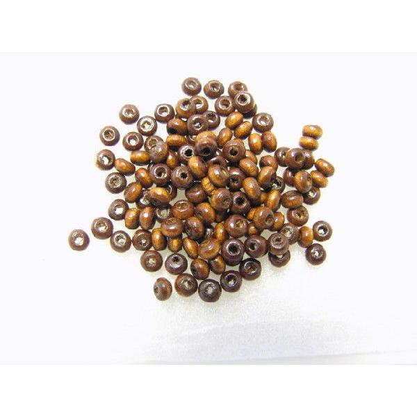 ウッドビーズ 2.5x3.5mm  13色あり 約200個 No.31A