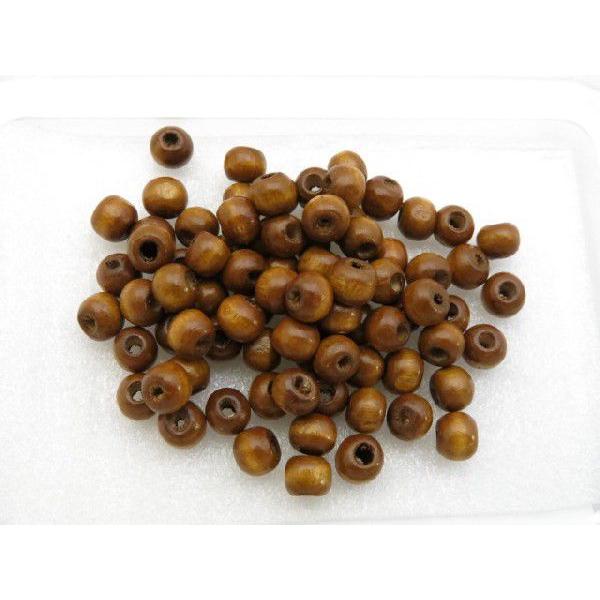 <P><FONT COLOR=#cc0000 SIZE=+2>★商品説明：<BR> 　　　　　　　　　商品名：　ウッドビーズ　マル<BR> 　　　　　　　　　数量：　　 約100個(10g)&...