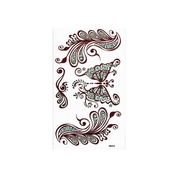 タトゥーシール トライバル 【17x10cm・HM456】