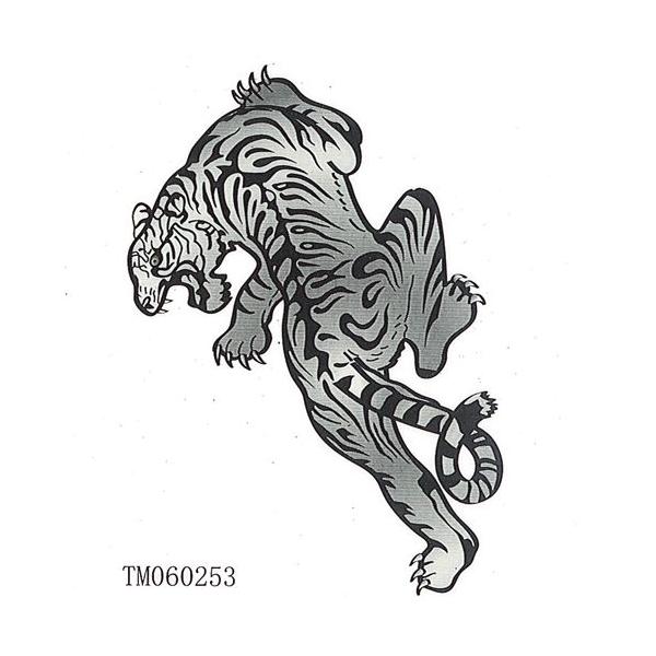 タトゥーシール 虎・トラ・タイガー【6x6cm・tm060253】