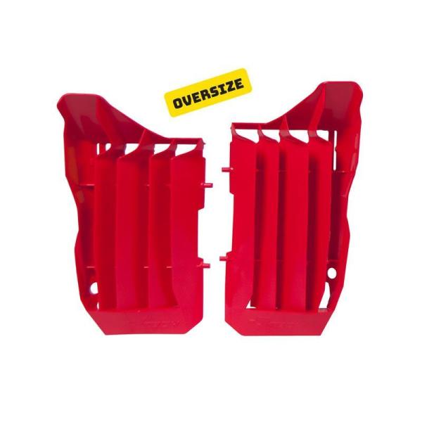 RTECHブラスチックラジエータールーバーカラー：レッド適合機種：HONDA CRF250R CRF250RX 18-21