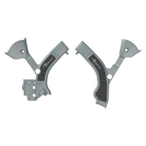 RTECH FRAME PROTECTORフレームプロテクターカラー：グレー・ブラック適合車種：TRIUMPH TF250/TF450 2024-up輸入販売元：株式会社スターズトレーディングSTARS TRADING LTD