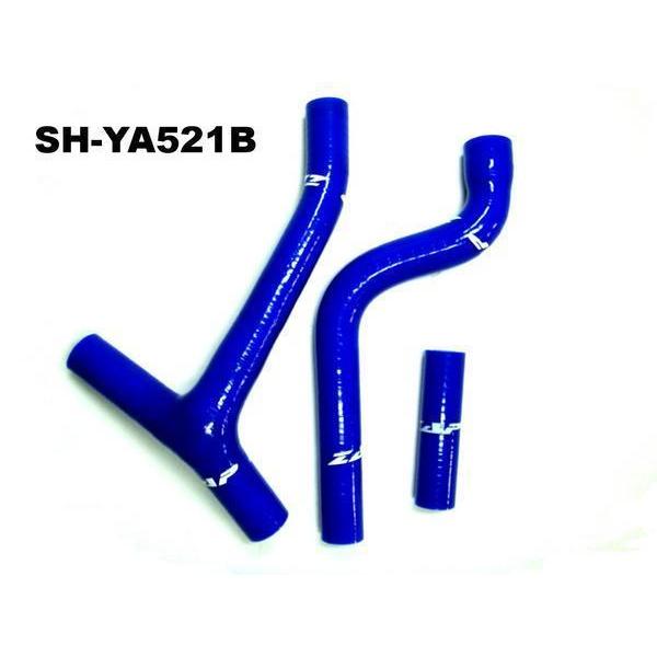 ZAPTECHNIXシリコンラジエーターホース耐熱温度：ー40℃〜180℃カラー：ブルー適合機種：Yamaha YZF250 10-13