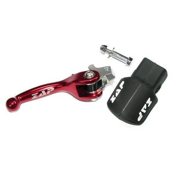 ZAP TECHNIX FLEXブレーキレバーカラー：レッド適合機種：HONDA CR80R/CR85R/CR125R/CR250R/CRF150R/CRF150F/CRF230F/CRF250F -22CRF250R/CRF250X/CR...