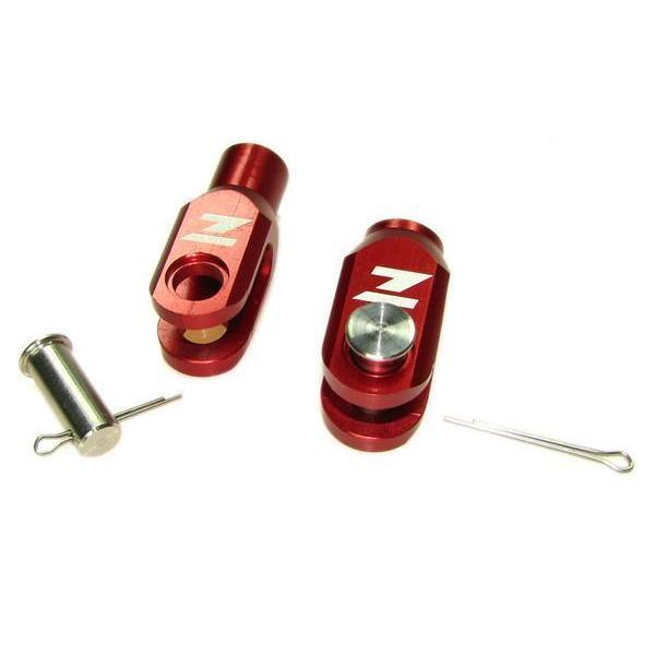 ZAPTECHNIXリアブレーキクレビスカラー：レッド適合機種：HONDA CR125/CR250/CRF250/CRF450 02-up