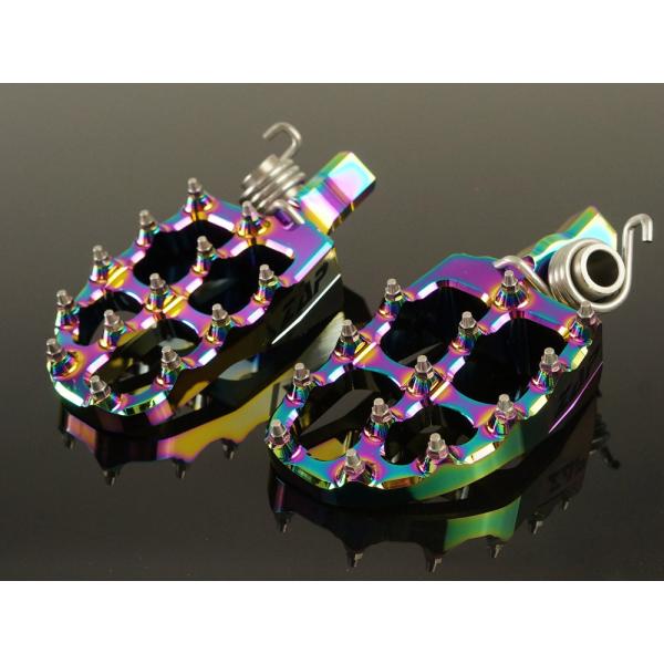 ZAPTECHNIXアルミワイドステップ E-PEG軽量アルミビレットカラー：限定イリュージョン適合機種：BETA RR2T/RR4T 2020-upRR2T 125/200/250/300RR4T 350/390/430/480※XTRA...