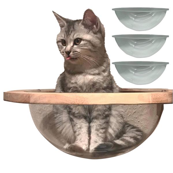 ■商品説明 現場猫を！愛するキャットシリーズ 360度見たいとおもったときに こんなグッズが欲しかった  シリーズのアクリルボウルとなります 大型のアクリルドームはネジとドライバー、サイズが合えば加工が簡単 肥満が気になる猫用にも透明感があ...