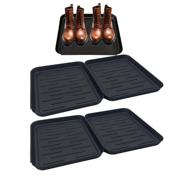 ■雨の日も安心お出かけ後に帰ってきたときなどに自宅に玄関に置くとビチョビチョに濡れてしまったり 置く場所がなく室内に入れるときに「このままだと部屋が汚れる・・・。」 このようなときにしっかり受け止めることができる縁ありトレイシューズパット■...