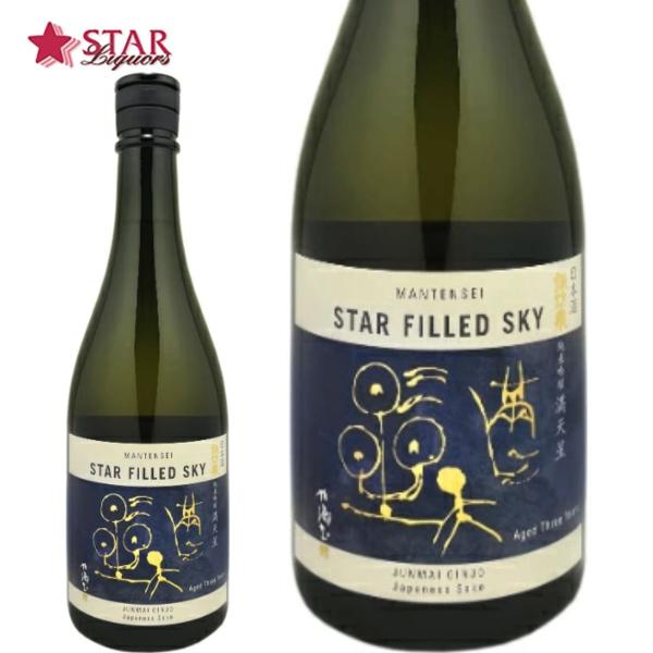 Star-filled Sky JUNMAI GINJU Japanese Sake蔵元名　：諏訪酒造株式会社/鳥取県製　法　：純米吟醸原料米　：山田錦（25％）、玉栄（75％）酒母、麹米に山田錦、掛け米に玉栄を使用歩　合　：50%度　数　...