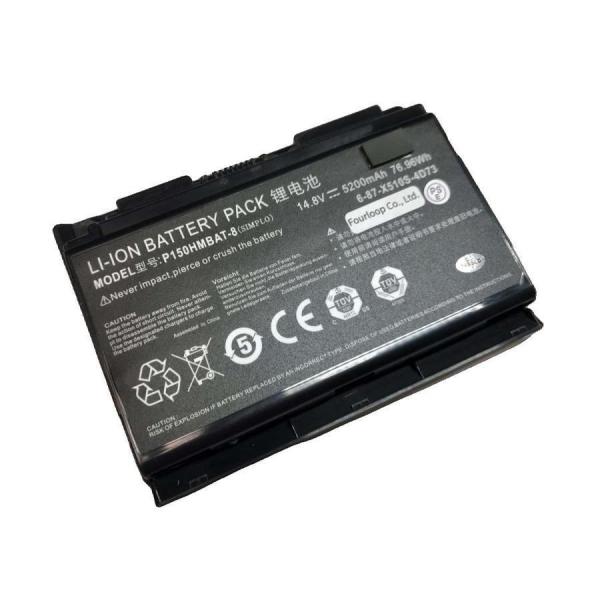 P150hmbat-8 14.8V 76.96Wh clevo ノート PC パソコン 互換 バッテリー 電池電圧: 14.8V容量:5200mAh (76.96Wh)タイプ: リチウムイオンカラー: 黒対応機種:ClevoCF10HMYA...