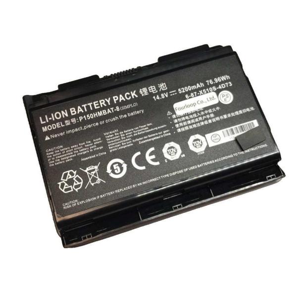 P150hmbat-8 14.8V 76.96Wh clevo ノート PC パソコン 純正 バッテリー 電池電圧: 14.8V容量:5200mAh (76.96Wh)タイプ: リチウムイオンカラー: 黒対応機種:ClevoCF10HMYA...