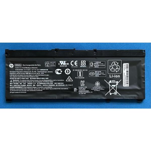 純正 新品 HP Pavilion Power 15-cb003tx等用 バッテリー 917678-2B1(SR04XL) 国内発送純正 バルク新品型番 : SR04XL　HP P/N : 917678-2B115.4V 4323mAh  ...