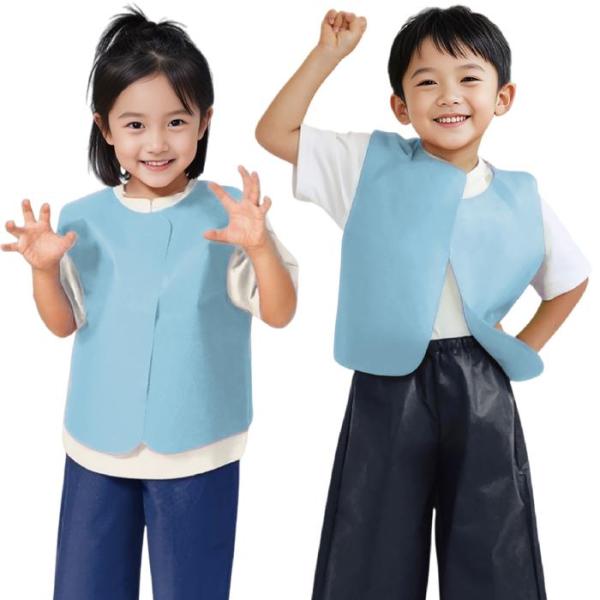 大人気の衣装ベースシリーズのベストです。縫製済みなので、簡単に衣装がつくれます。幼児向けサイズです。衣装ベースとは：製作時間を大幅に短縮できる、縫製済みの衣装ベースです。カラフルなベースなので、バリエーション豊富な衣装づくりができます。ミシ...