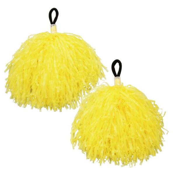 ソフトゴム付で腕や指に付けられるので手が自由に使えるポンポンです。別のアイテムと同時に使用できます。細かい房がふわっと広がるポンポンです。柔らかいゴムなので痛くなりません。結束バンドによるケガを防止する安全キャップ付です。 商品サイズソフト...