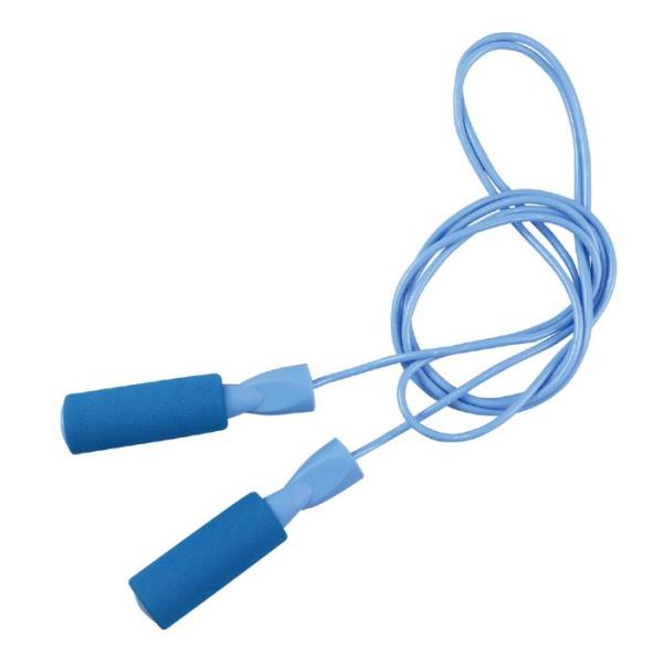 手にフィットして握りやすい柔らかグリップなわとび！商品サイズ全長：約2m、柄：Φ32×132mmセット内容