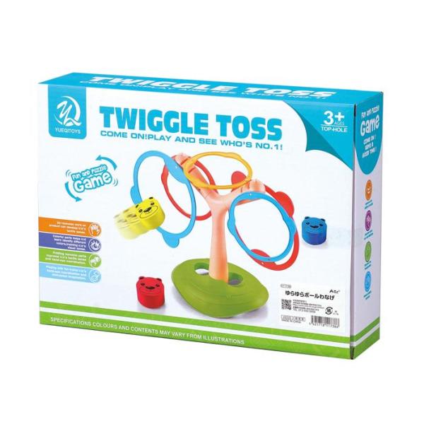 ゆらゆら揺れる木にめがけてリングやボールを投げよう商品サイズボール：60×60×35mm、リング小：φ160mm、リング大：φ210mm、土台：250×180×65mm、木：255×55×55mm、枝：130×45×45mmセット内容本体、...