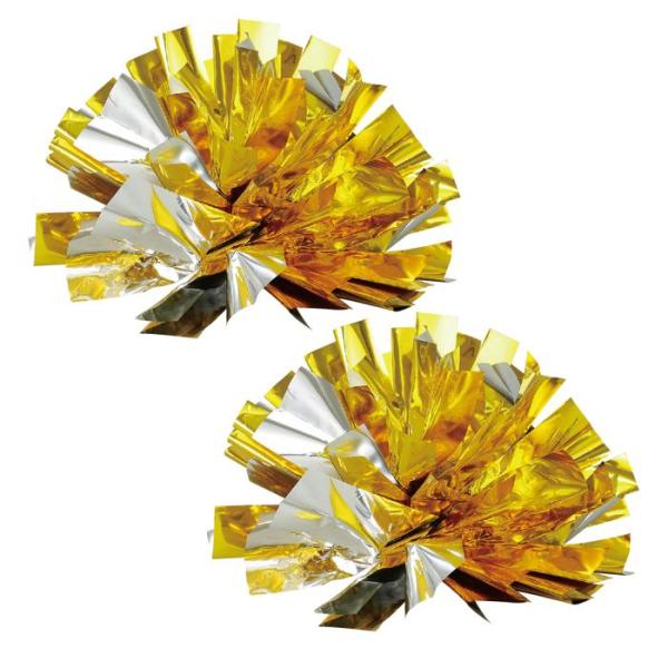 コンパクトなミニサイズのポンポンです。組立済なので、運動会準備の手間を軽減します。ソフトゴム付で手のひらが使えるハンドフリータイプ です。特許登録済商品サイズソフトゴム：約45ｍｍ、房：約150ｍｍセット内容本体（2個組）×1