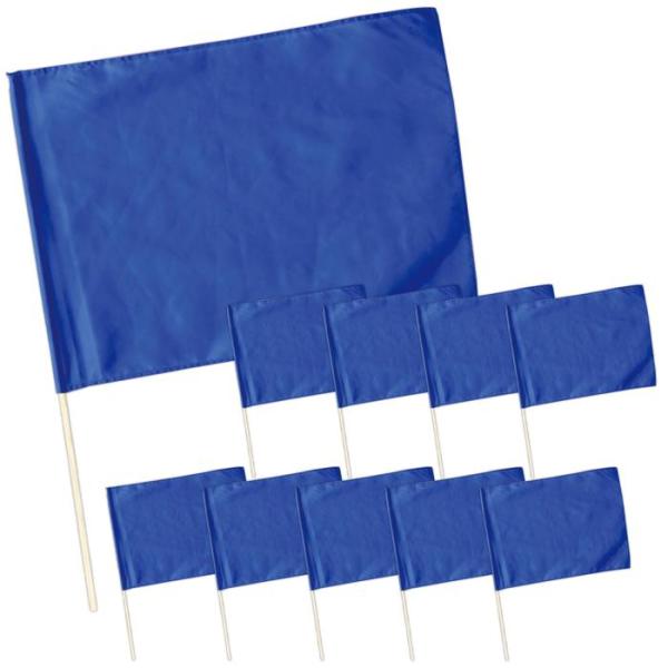 大人気の小旗が10本入ったお得なセットです。サイズ・色数も豊富なカラーフラッグシリーズの小旗です。軽量で丈夫なので振りやすいフラッグです。運動会のダンスや集団行動、応援などに！商品サイズ旗：約410×300mm、棒：Φ8×450mmセット内...