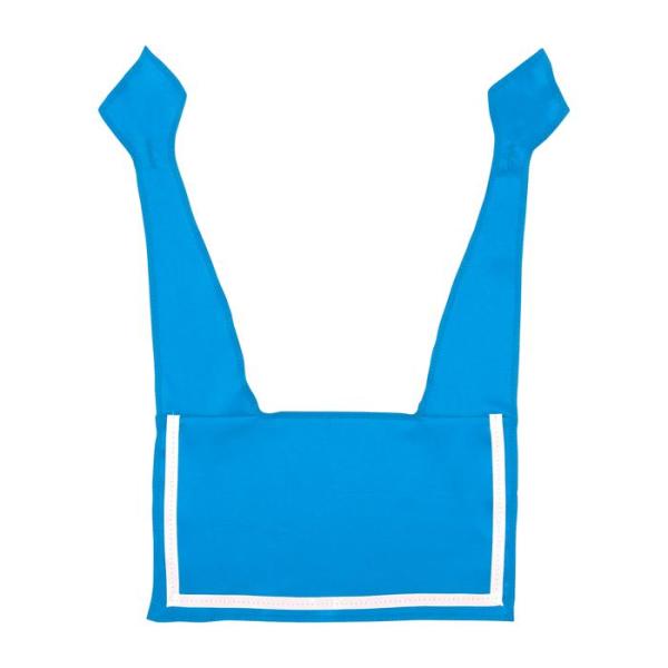 肩にかけるだけで、セーラー服になる衣装です。さしこみ式なので着脱が簡単です。 演技やダンスなどの衣装に！サテン生地で、肌触りが良く、光沢のある素材です。商品サイズ約300×165ｍｍ（全長477ｍｍ）セット内容本体のみ