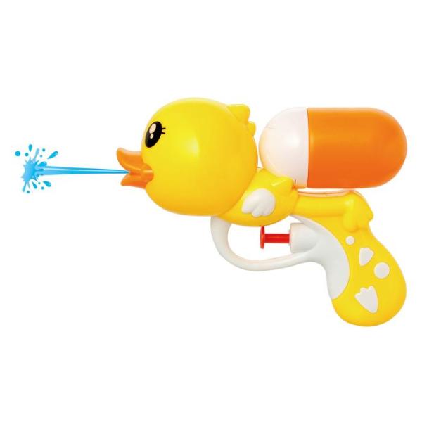 アヒル型のみずてっぽうです。商品サイズ150×120×55mmセット内容本体のみ