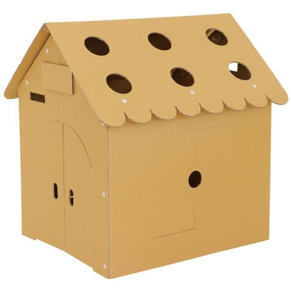 カームダウンやクールダウンに最適で、ごっこ遊びでも使用していただけます。商品サイズ組み立て後サイズ：約600×750×800mmセット内容本体パーツ×2、屋根パーツ×2、ストッパーパーツ×6、表札パーツ×2、プラネジ×23