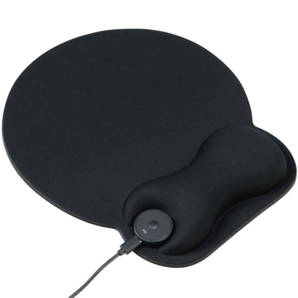 加熱マウスパッド手首をぽかぽかに温めるUSB給電式ヒートマウスパッド！低反発クッション＋ぽかぽかヒーターで年中使用可能。手首を温めることで血行促進に！指先まであったか！マウスパッド部は発熱しないのでバッテリー式の無線マウスでも安心してご使用...