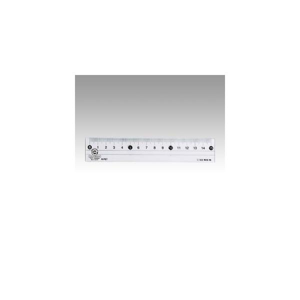 再生ペット定規●目盛：１５ｃｍ●サイズ：縦３０×横１６０×厚１．５ｍｍ●材質：再生ＰＥＴ