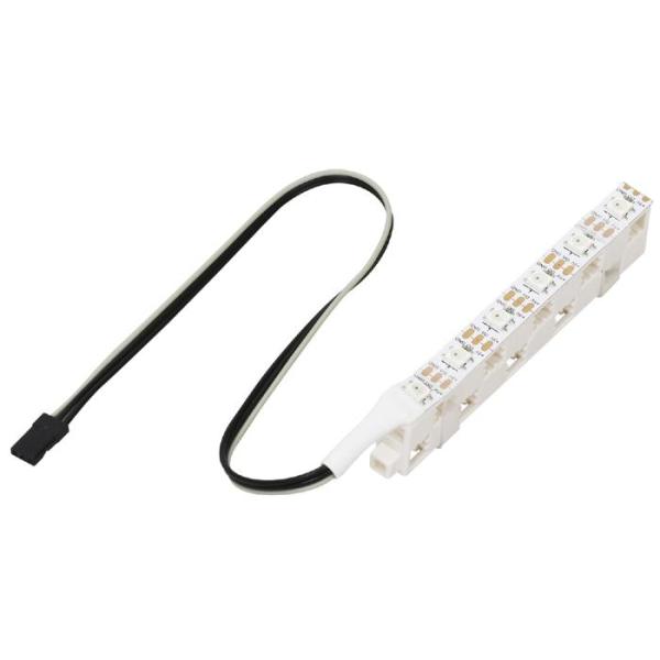 ひとつひとつのLEDを違う色にプログラミング可能 商品サイズ20×100×10mm(コード280mm)セット内容