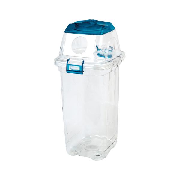 ●用途：ビン用●容量：４５ｌ●外寸：幅３３６×奥４０３×高７６５ｍｍ●重量：２ｋｇ●材質：再生ＰＥＴ