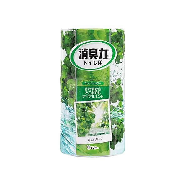 エステートイレの消臭力アップルミント４００ＭＬトイレショウシュウリョクアップルミント●容量：４００ｍｌ