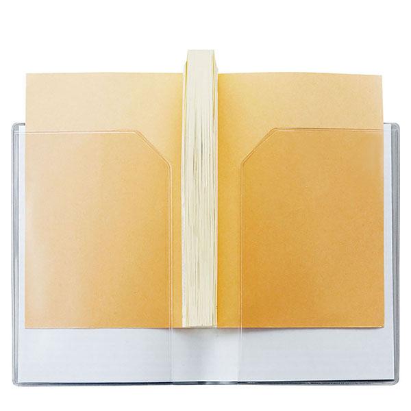 クツワクリアカバー　Ａ４変形DH012●規格：ファッション誌（Ａ４変形）サイズ●見開き外寸：縦３１５×横４９５ｍｍ●厚：０．３ｍｍ●材質：ＰＶＣ