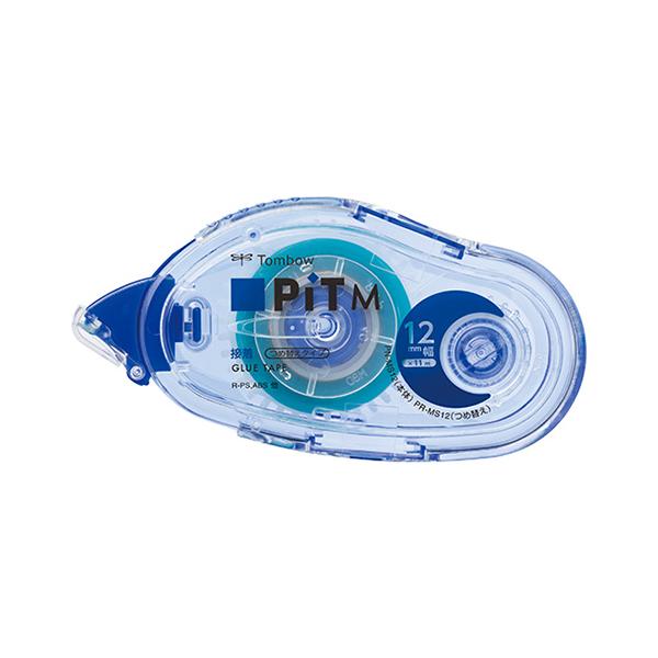 テープのりピットテープ　ＭＳ１２●仕様：本体●テープ寸法：幅１２ｍｍ×長１１ｍ●外寸：全長９７×横４９×厚２５ｍｍ●材質：本体ケース＝ＰＳ