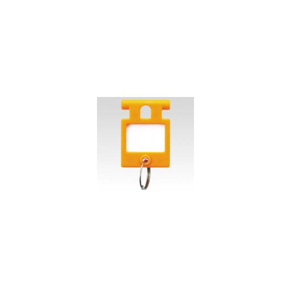 ナカバヤシ キーハウスホルダー　１個吊　黄 KH-1-キ●キーホルダー窓枠寸法：縦１５×横２０ｍｍ●材質：スチロール樹脂