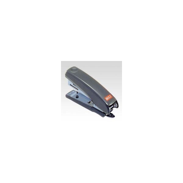 ホッチキス　ＨＤ−１０ＮＸ　ダークグレー ●綴じ枚数：約２０枚●綴じ奥行：最大５１ｍｍ●針装てん数：５０本●専用使用針：Ｎｏ．１０−１Ｍ・１Ｍカラー針●材質：本体プラスチック部＝再生ＡＢＳ●針残量確認窓，リムーバ付