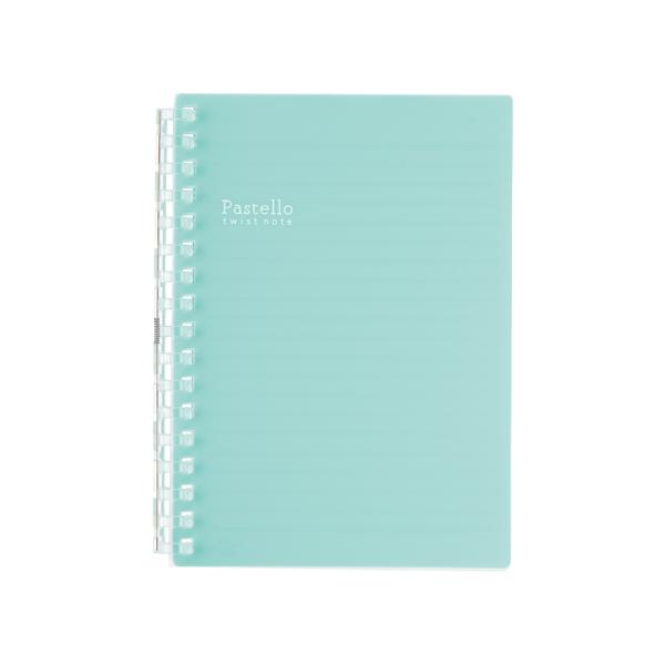 リヒトラブツイストノートパステロ　Ａ６　グリーン N-1964-19