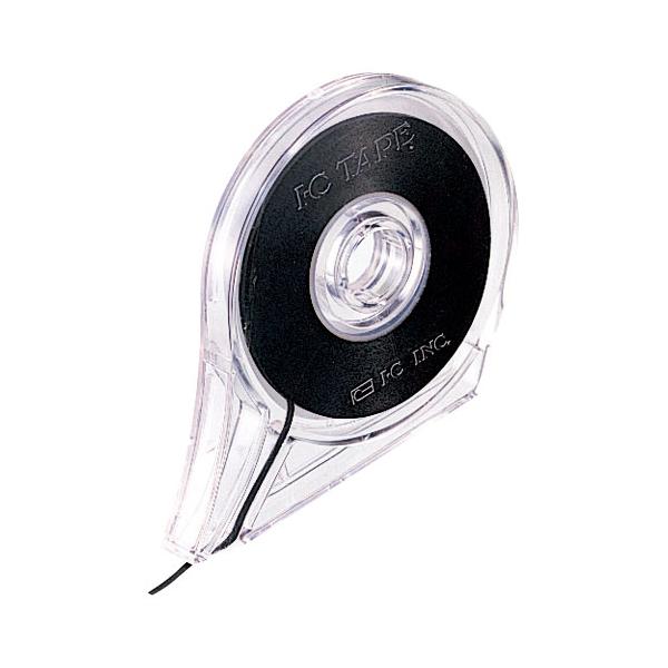 クラウンフリーテープ　黒CR-FT02-B:●テープ寸法：幅２ｍｍ×長１６ｍ●材質：テープ＝クレープ紙