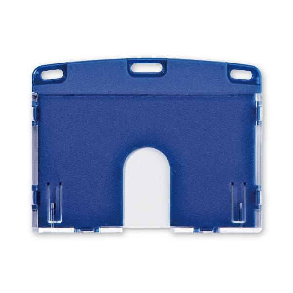 オープン名札用ケース　アーバンハードＩＤ１枚　青 NX-103P-BU