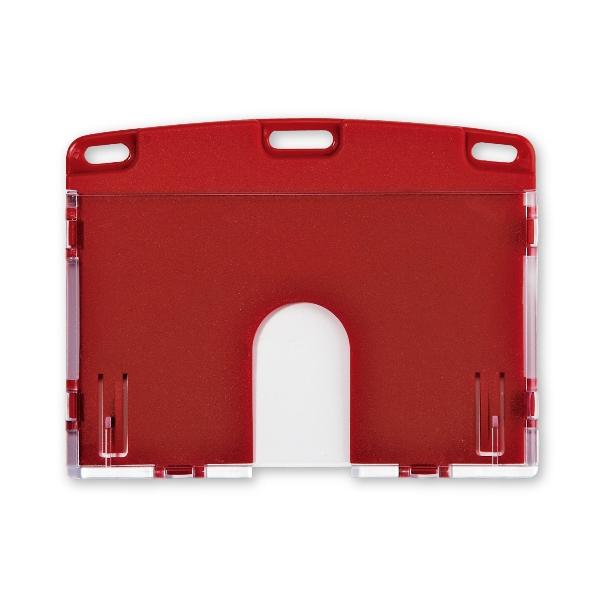 オープン名札用ケース　アーバンハードＩＤ１枚　赤 NX-103P-RD