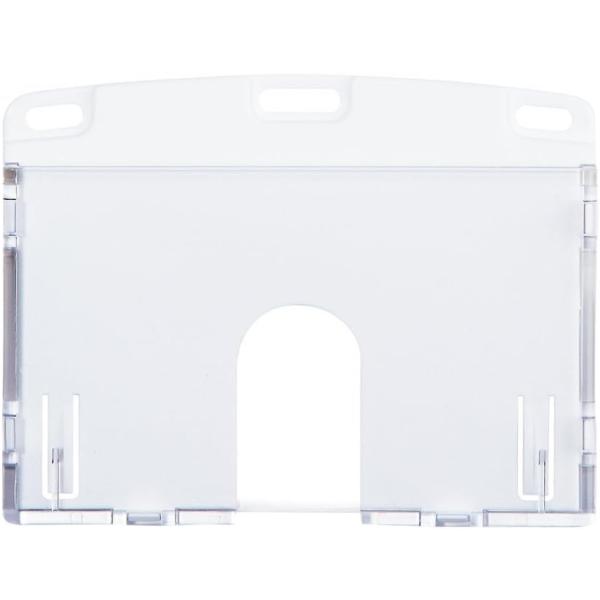 オープン名札用ケース　リバーシブル　ハード　１枚NX-103P-WH