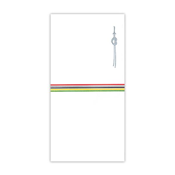 菅公工業 千円型　柾のし袋　五色水引ノ2104