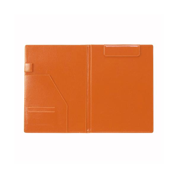 セキセイベルポストクリップファイル　ブラオレBP-5724-68●外寸：縦３２０×横２３０ｍｍ●厚：１２ｍｍ●綴じ枚数：約１０枚●材質：表地／裏地＝ＰＵ，中芯＝紙，綴じ具＝マグネットタイプクリップ