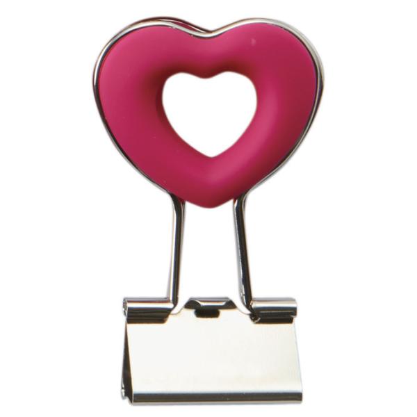 ベロスハートクリップ　ローズピンク DCH-2RP