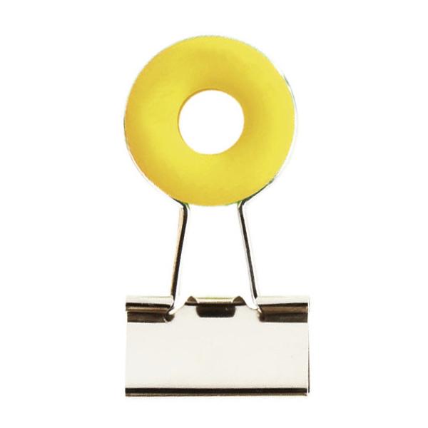 ベロスドーナツクリップ　イエローDCD-11YE