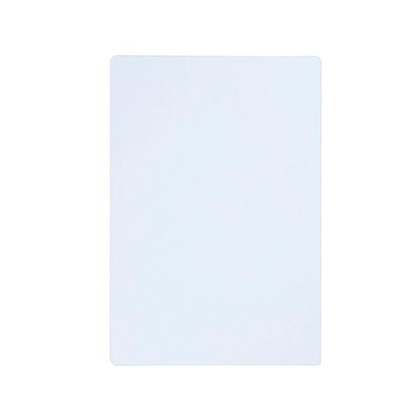 下敷き　リサイクルＰＥＴ　Ｂ６判　透明SJB-601C●規格：Ｂ６判●外寸：縦１８８×横１２８ｍｍ●厚：０．６ｍｍ●材質：再生ＰＥＴ樹脂