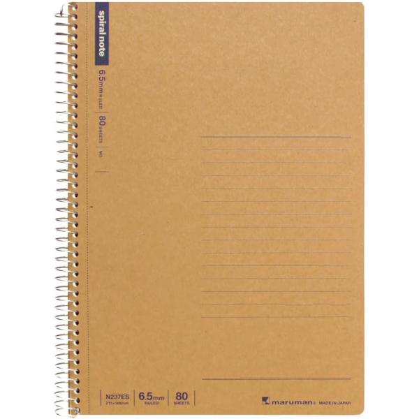 マルマンＡ５　スパイラルノート　６．５mm　８０枚N237ES