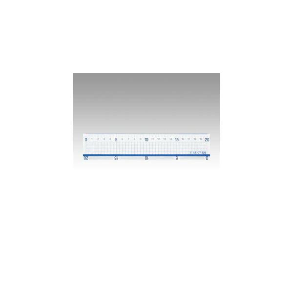井上製作所 カッティングスケール　２０ｃｍ CT-020商品スペック●目盛：２０ｃｍ●サイズ：縦４５×横２１０×厚３ｍｍ●材質：本体＝ＰＭＭＡ（メタクリル）／ゴム・エッジ＝ステンレス※仕様変更で商品画像と異なる場合があります。ご了承ください。