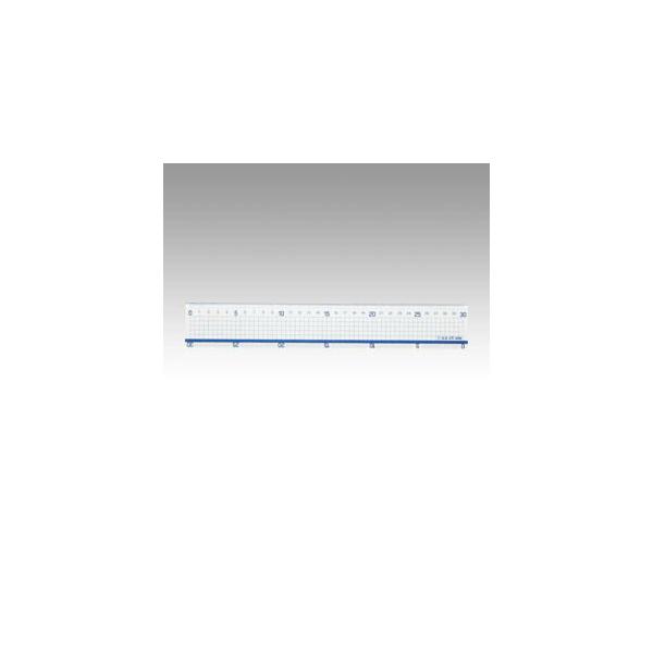 井上製作所 カッティングスケール　３０ｃｍ CT-030商品スペック●目盛：３０ｃｍ●サイズ：縦５０×横３１０×厚３ｍｍ●材質：本体＝ＰＭＭＡ（メタクリル）／ゴム・エッジ＝ステンレス※仕様変更で商品画像と異なる場合があります。ご了承ください。