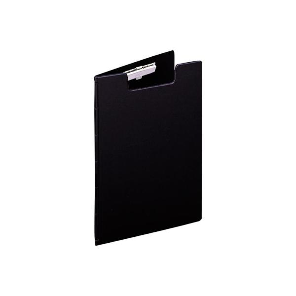 リヒトラブ クリップファイルＢ５　黒商品スペック●入数:１冊●本体サイズ(mm)：縦293×横207×背幅10●外寸：縦293×横207mm●背幅：10mm●適正収容：コピー用紙60枚●材質：表装＝ビニール，中芯＝ボール紙，とじ具＝スチール...