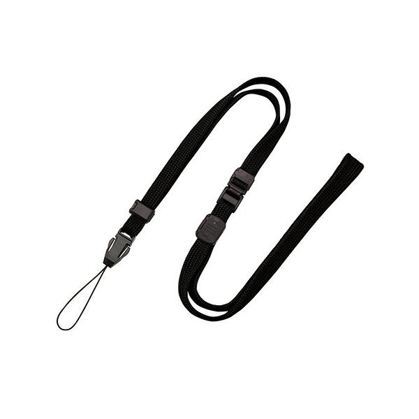 オープン工業 ストラップ　１本　黒 NX-206P-BK商品スペック●ストラップ長：約９０ｃｍ●ストラップ幅：約１０ｍｍ●材質：ストラップ＝再生ＰＥＴ※仕様変更で商品画像と異なる場合があります。ご了承ください。